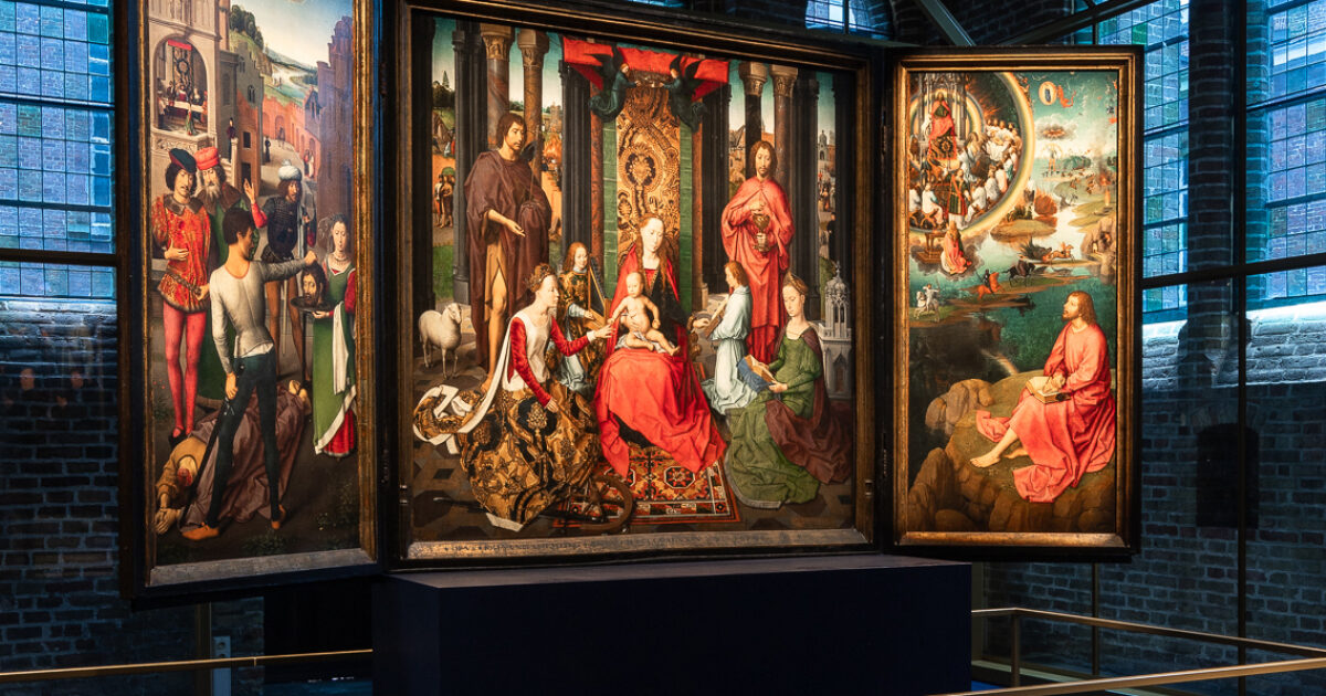 Smarthistory x MB: Hans Memling's 'Triptych of John the Baptist and John the Evangelist' | Musea ...