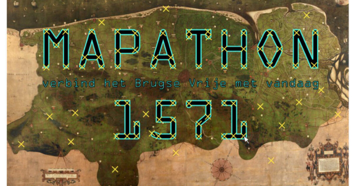 Open call: doe mee met Mapathon 1571 | Musea Brugge